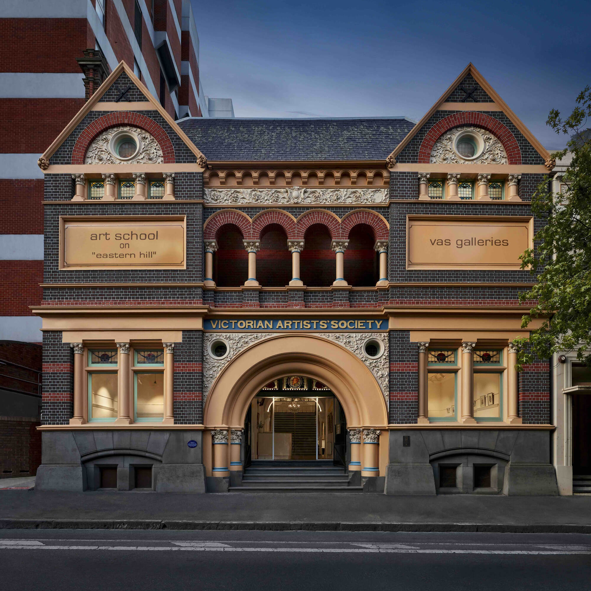 The restored Victorian Artists Society’s Heritage Victoria National ...