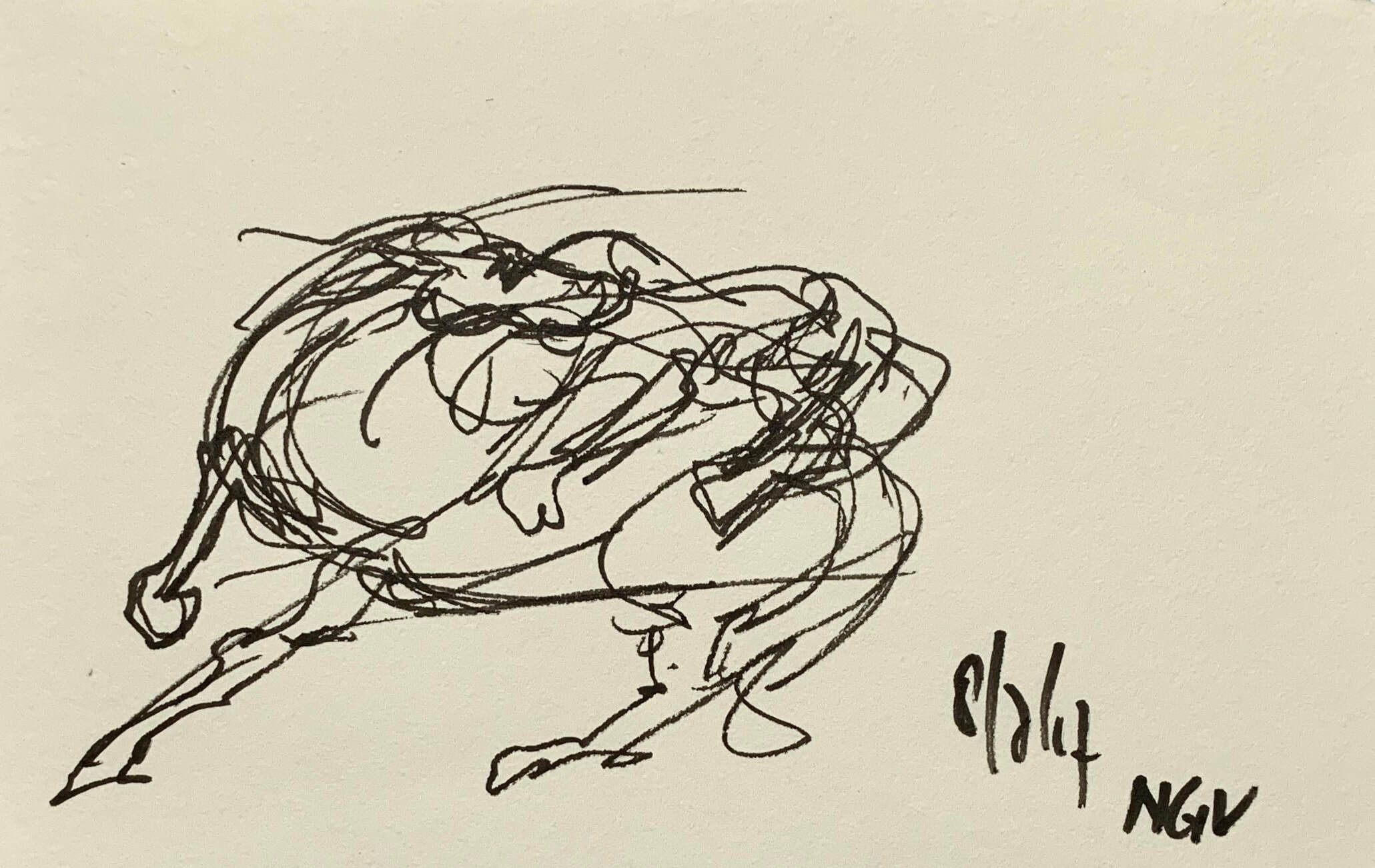 A lion attacking a horse, after G Stubbs