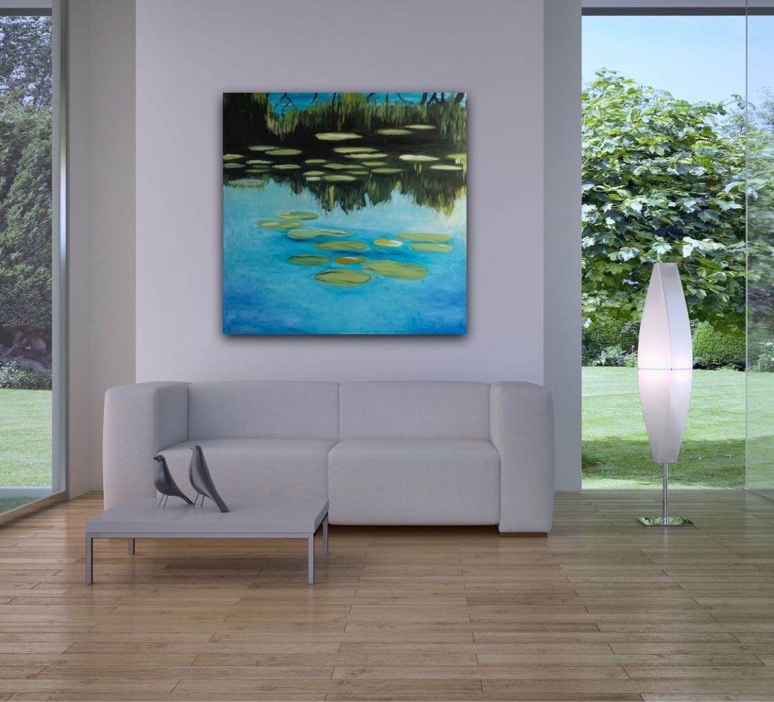 The Pond by Lihong Zhang