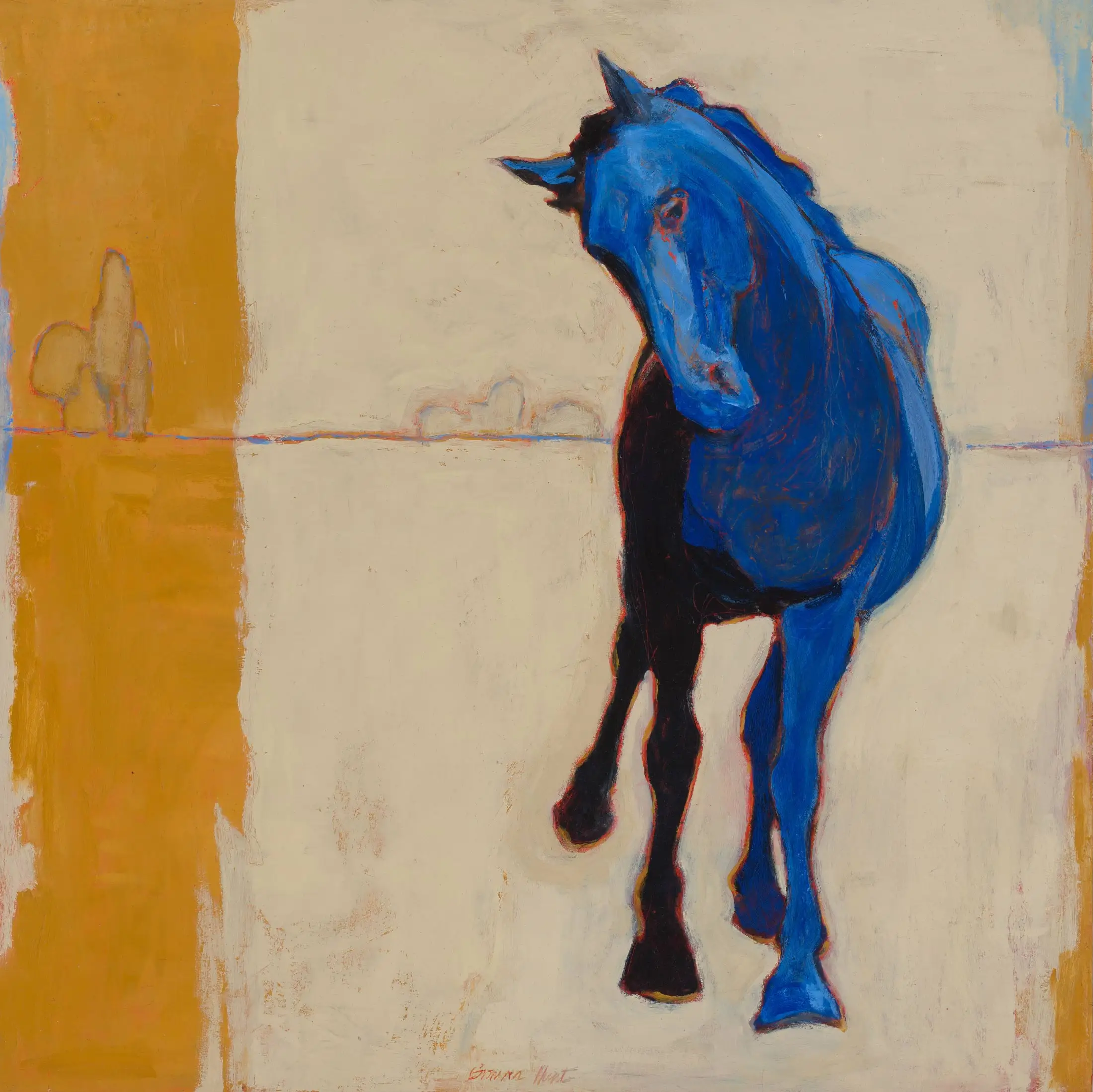 The Orange horse