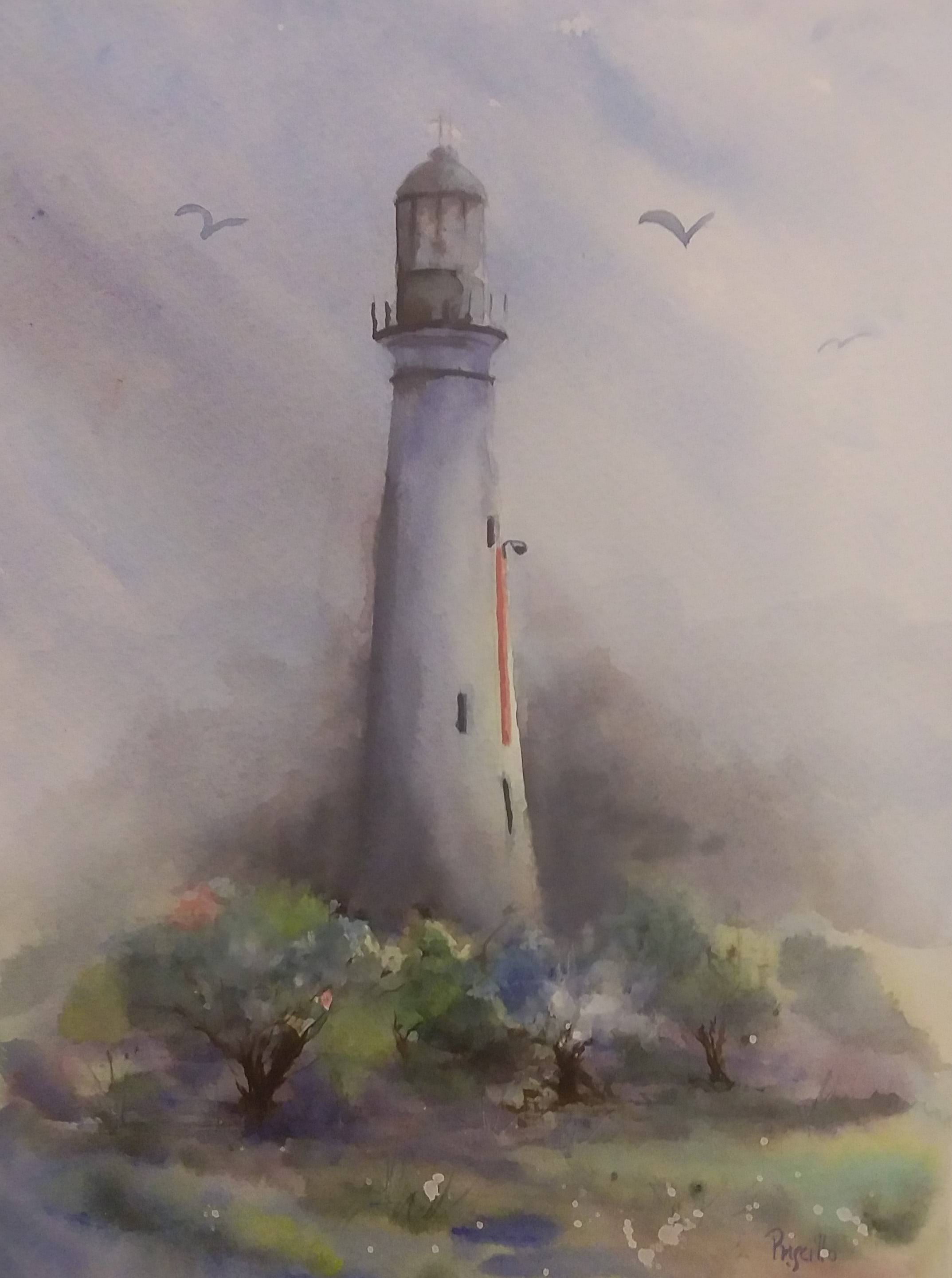 Queenscliff White Lighthouse