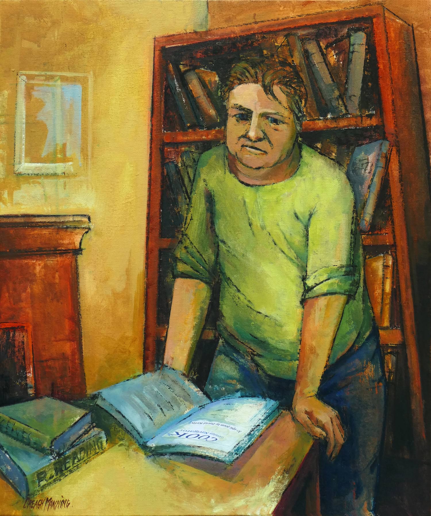 Portrait of Poet David Kelly