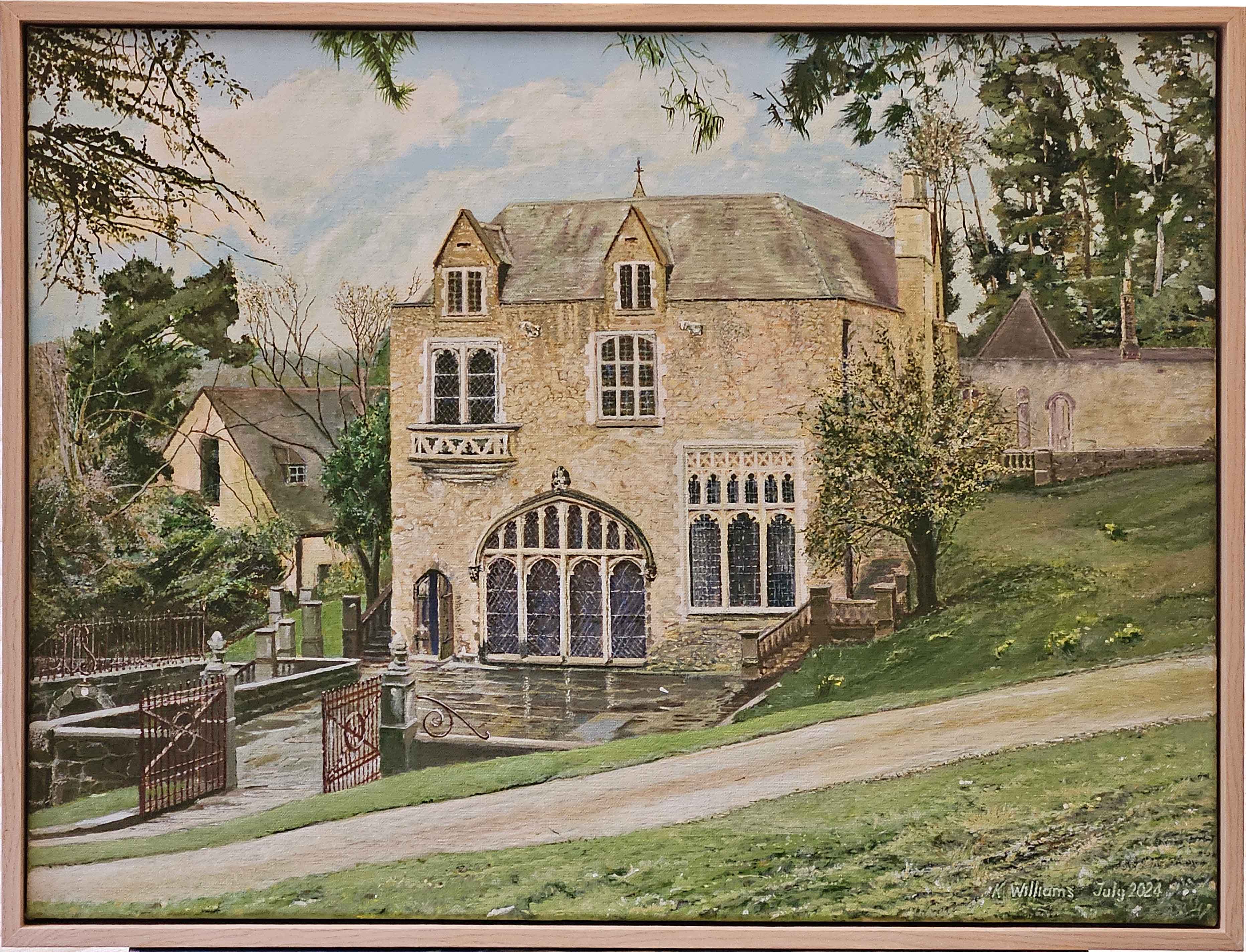 Great Hall at Montsalvat Artist Colony in Eltham