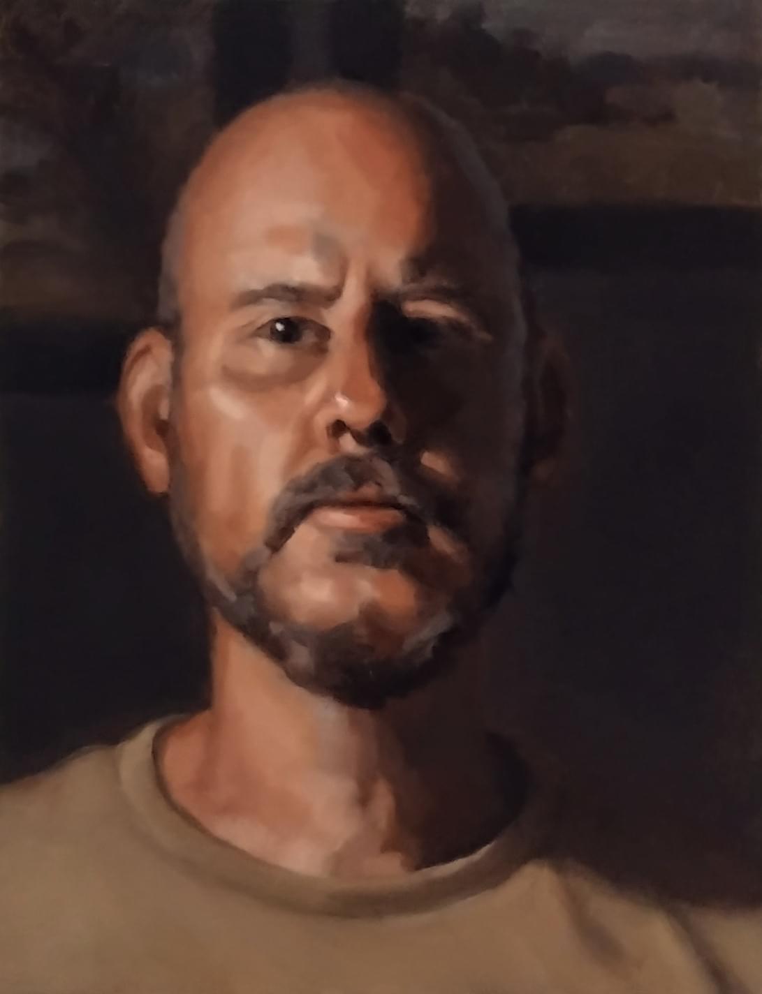 Self Portrait in the Studio