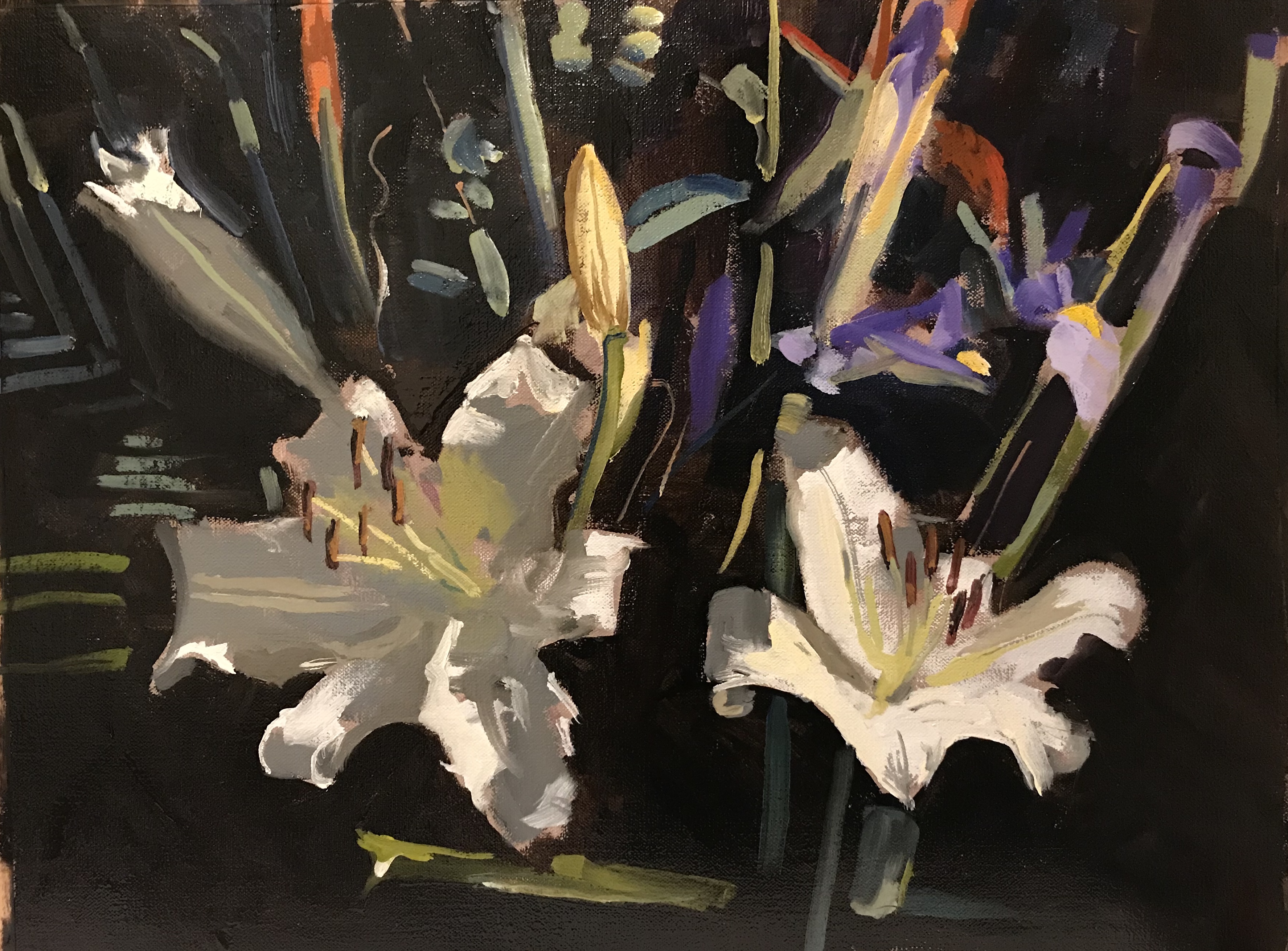 Lilies by Raymond Wilson