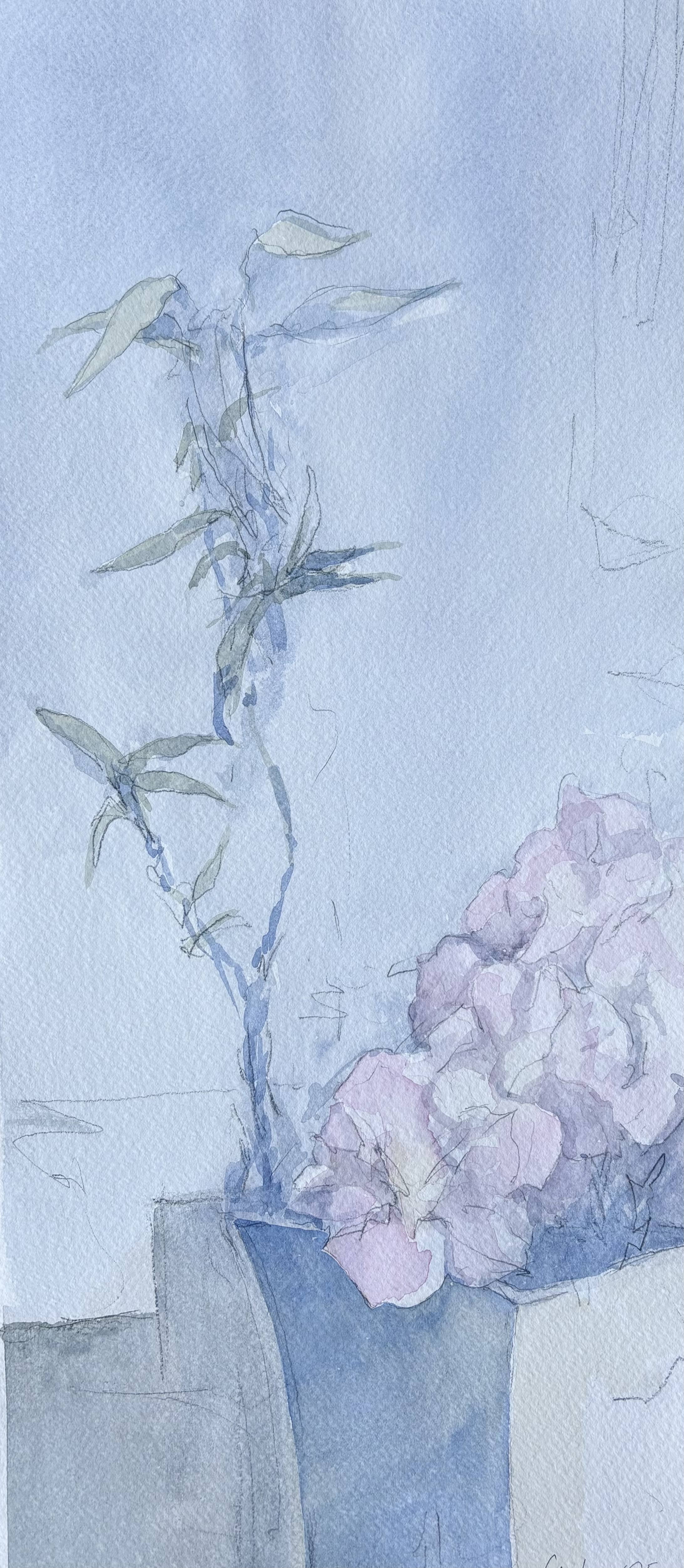Still life in Blue and Pink