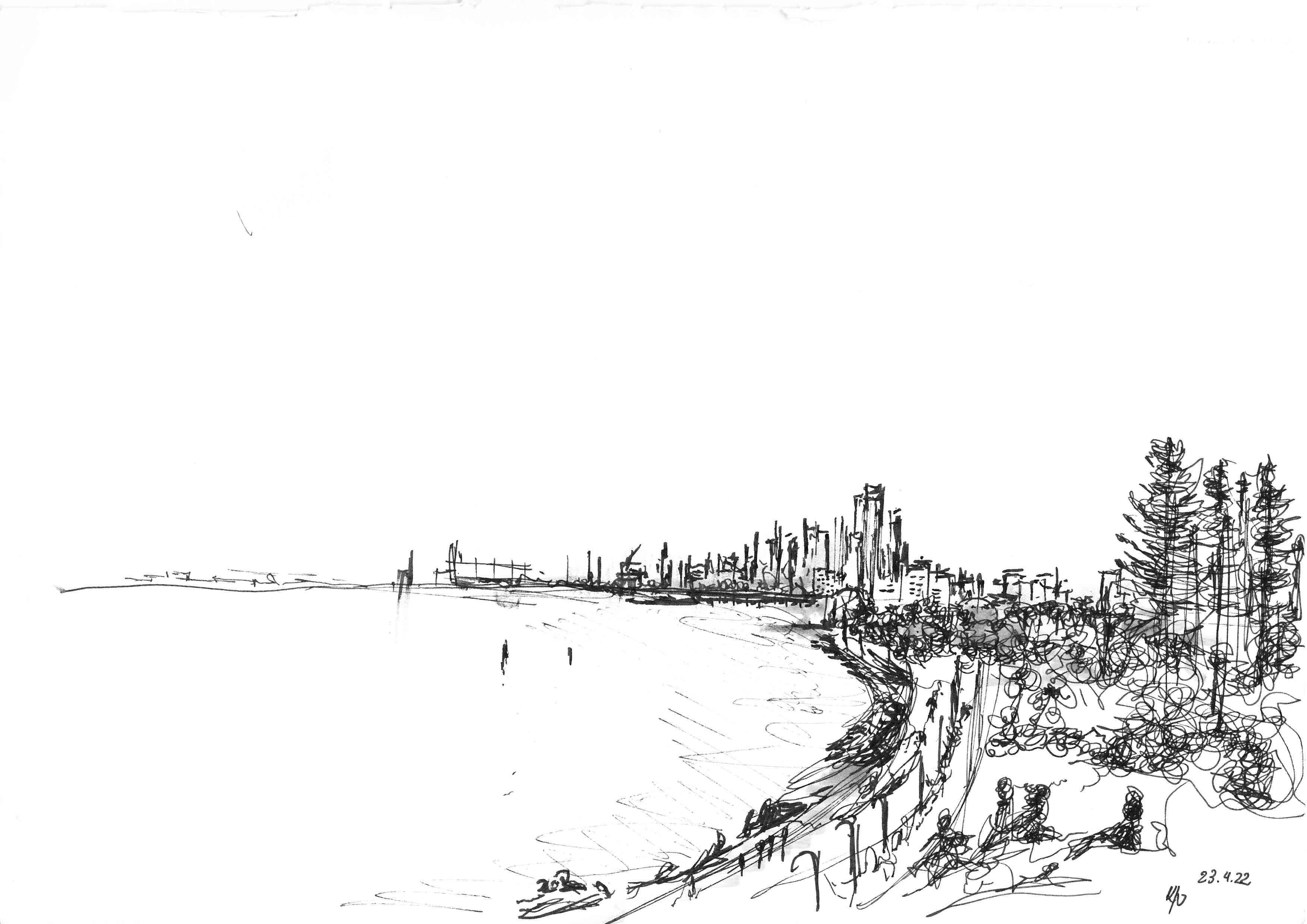 Melbourne from Point Ormond