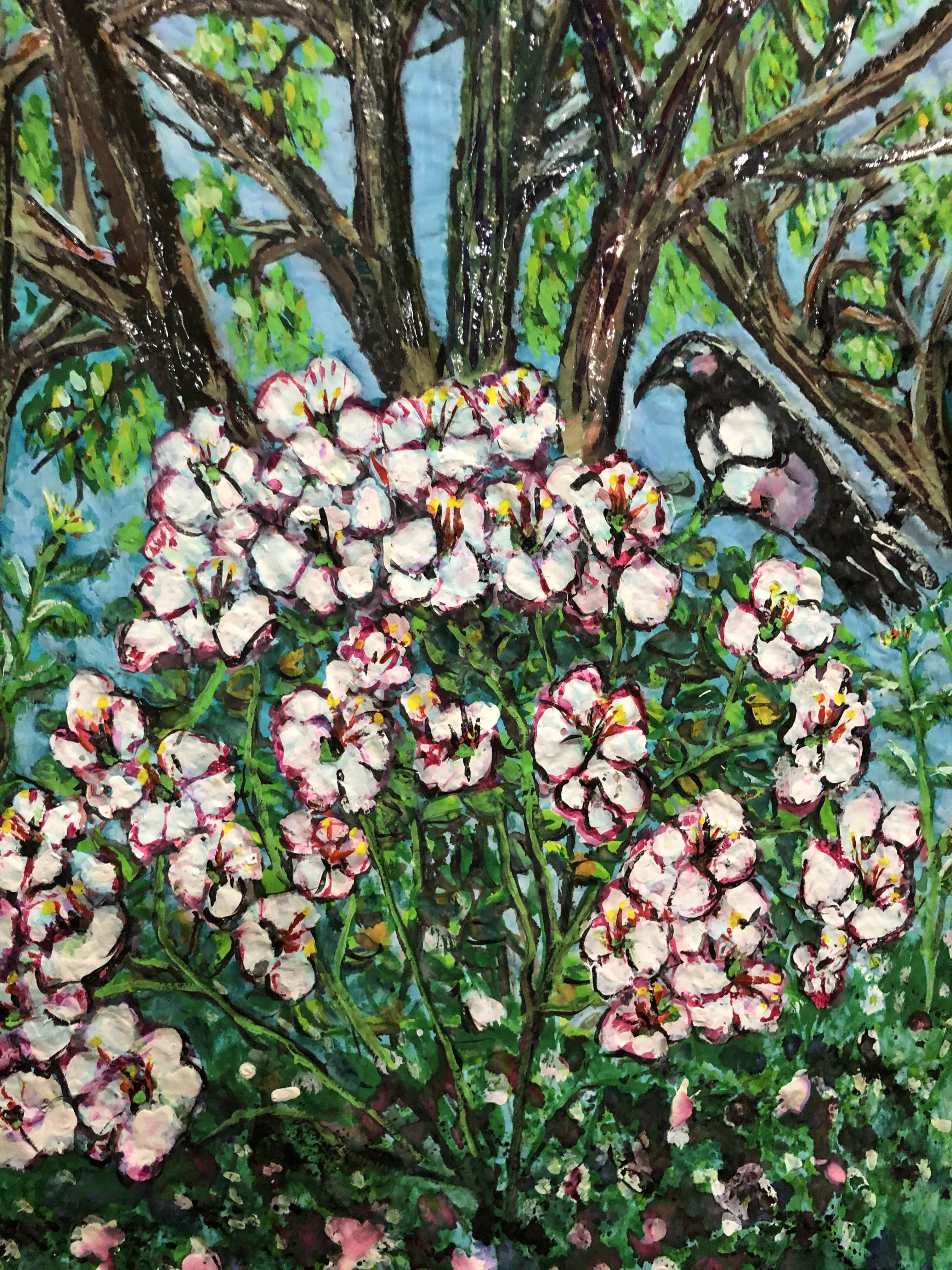Honey bird in Azalea